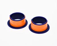 China Blue Color 3 Inches Wrapping Film Handle Stretch Moisture Proof for sale