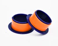 China Blue Color 3 Inches Wrapping Film Handle Stretch Moisture Proof for sale