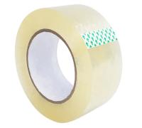 China Bopp Clear Tape Printed Color Acrylic Adhesive With Customized Logo for sale