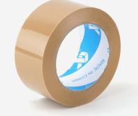 China Earthy Brown/Light Brown Color High Adhesive Power Brown Bopp Parcel Packing Tape For Carton Sealing Tape for sale
