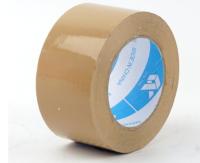 China Earthy Brown/Light Brown Color High Adhesive Power Brown Bopp Parcel Packing Tape For Carton Sealing Tape for sale