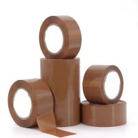 China High Adhesive Power BOPP Kinesiology Tape China Tan Or Brown Color Bopp Parcel Packing Tape for sale
