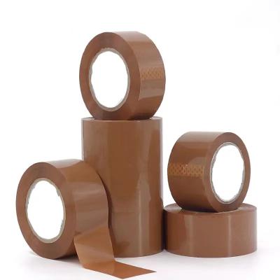 China High Adhesive Power BOPP Kinesiology Tape China Tan Or Brown Color Bopp Parcel Packing Tape for sale