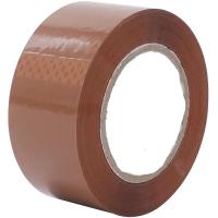China Brown Adhesive Parcel Heavy Duty Bopp Tape For Packaging OPP Strong Self Adhesive Sealing Tape for sale