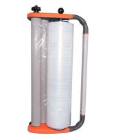 China Stretched Plastic Film Packaging Stretch Film Rack Distribution Manual Hand Roll Cling Packaging Machine for sale