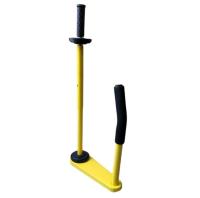 China Yellow Metal Multicolor Lightweight Durable Manual Stretch Film Handle Dispenser Holder For 16'' 18'' Stretch Film for sale