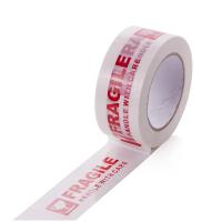 China Custom Printed BOPP Packing Tape With Logo Fragile Tape Heavy Duty Shipping Box Tape With Company Logo for sale