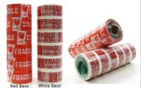 China Custom Printed BOPP Packing Tape With Logo Fragile Tape Heavy Duty Shipping Box Tape With Company Logo for sale