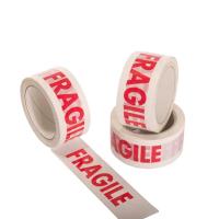 China Hot Sales Custom Logo Printed Bopp Packing Tape Custom Logo Printed Bopp Packing Tap Warning Tape FRAGILE for sale