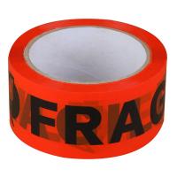 China OPP Packaging Adhesive Cello Jumbo Roll Shipping Custom Logo Printed Clear Fragile Plastic Bopp Packing Tape for sale