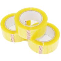 China Custom Bag With Logo Seam Transparent Opp Bopp Carton Sealing Packing Tape for sale