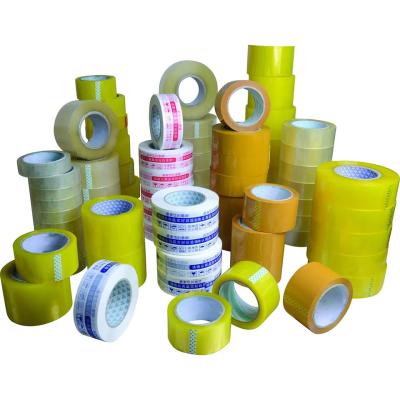 China Custom Bag With Logo Seam Transparent Opp Bopp Carton Sealing Packing Tape for sale