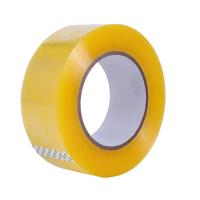 China Transparent BOPP Sticky Box Package Clear Adhesive Tape For Carton Sealing for sale
