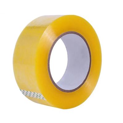 China Transparent BOPP Sticky Box Package Clear Adhesive Tape For Carton Sealing for sale
