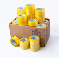 China 130 Yards BOPP Packing Tape 45 - 80 Mic Carton Box Packing for sale