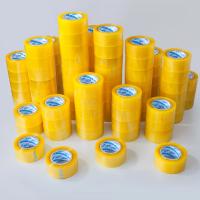 China Waterproof Transparent BOPP Packing Tape Strong Adhesive Packaging Tape for sale