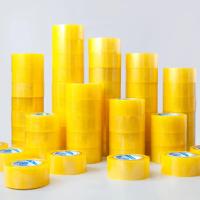China Waterproof Transparent BOPP Packing Tape Strong Adhesive Packaging Tape for sale