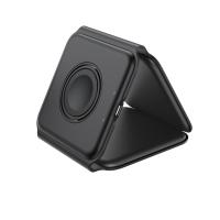 China 10W 3 in 1 Magnetic Foldable Wireless Charging Station for Smartphones 15W Output for sale