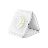 China Qi Magnetic Folding Wireless Charging Night Light 15W For Earphone Watch for sale