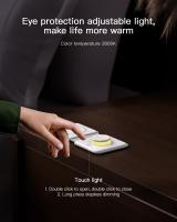 China Private Mold Magnetic Wireless Mobile Phone Charger 15W With Night Light for sale