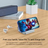 China 3 in 1 Foldable Magnetic Wireless Charging Station 15W Qi Fast Charger for Phone iWatch Airpods for sale