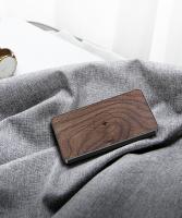 China 10000mAh 10W Qi Wireless Charging Power Bank Eco Friendly Wooden Custom Gift for sale