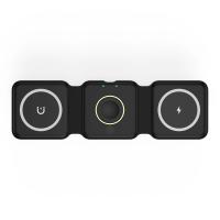China Custom Warmer Wireless Charging Night Light 3In1 Magnetic 15W Fast Charging for sale