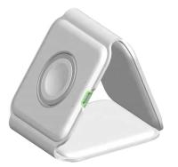 China Folding 3-in-1 Magnetic Wireless Charger 15W Fast Charging for Phone Earphone Watch for sale