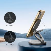 China Zinc Alloy 3 in 1 Folding Wireless Charger Stand for Phone Watch Earphone 15W for sale