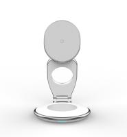 China ABS Zinc Alloy Silicone 3In1 Wireless Charger Magnetic Folding Customized for sale