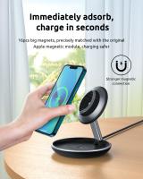 China UFO Magnetic Foldable Wireless Charging Station 3In1 With 9V/2A Input for sale