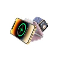 China Foldable 3 In 1 Wireless Charging Station 5W For Travel Gift for sale