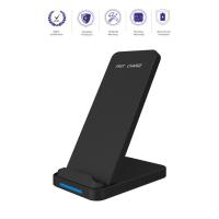 China 2 Coils Foldable Qi Wireless Charger Stand CE FCC ROHS Certified For Cellphone for sale