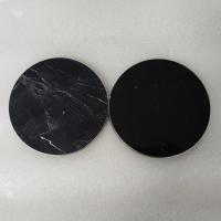 China Real Marble Aluminum Wireless Charger With LED Lamp Illumination Fast Charging for sale