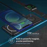 China Private Mold Magnetic 2 in 1 Wireless Charging Station Fast Charging 15W for sale