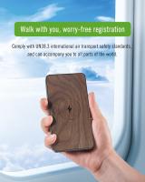 China Fast Wireless Charging Power Bank 10000ml 5W Maximum Output Power For End Users for sale