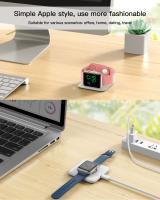 China Gift Apple Smart Watch Wireless Charger 1A 5V With Private Mold for sale