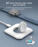 China Gift Apple Smart Watch Wireless Charger 1A 5V With Private Mold for sale