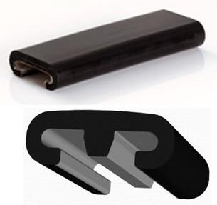 China Black Escalator Handrail for sale