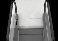 China Stainless Steel Airport Escalator Environment Outdoor Escalator Width 1000 for sale
