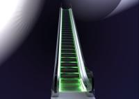 China LED RGB Lighting Escalator Balustrade Skirt Panal 24 VDC Power Supply Escalator for sale