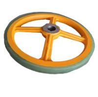 China Handrail Drive Friction Wheel Diameter 781 X 25 PU for sale