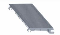 China Type 1400 Escalator Stainless Steel Pallet Powder Coated Aluminum Pallet for sale