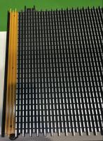 China Type 1000 Die Cast Aluminum Pallets 2 Sides Yellow Demarcation Escalator Spare Part for sale