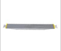 China CNAS Grey  Aluminum Pallet Escalator Step Spare Part Escalator With Demarcation Line for sale