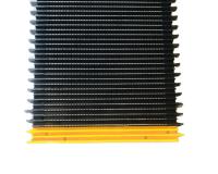 China CNAS Short Pitch Type 1000 Escalator Step Stainless Steel Pallet With 2 Side Insert for sale