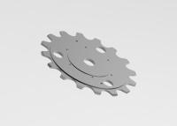 China HT250 Pitch 135.46 Escalator Simplex Chain Sprocket Step Chain Sprocket 16 Teeth for sale