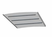 China Exterior Cladding Escalator Balustrade Hairline T 2 Balustrade Interior Panel for sale