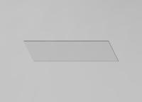China Safety Glass T 10mm Escalator Balustrade SUS304 Escalator Skirt Panel for sale