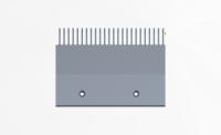 China 101.7mm Holes Distant Comb Pitch 8.466 Shopping Mall Moving Walk Aluminum Comb for sale